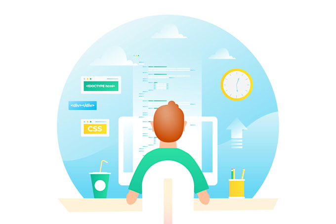 Create Html And Css Website And Autocad Floor Plans By Sathishmemer Fiverr