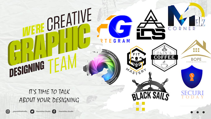 Professional and creative logo design for your requirement by ...