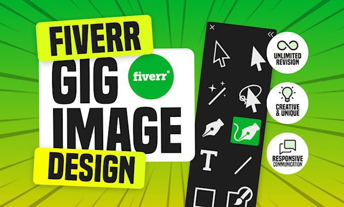 Design stunning fiverr gig image, thumbnail, cover photo by Designedbyannas | Fiverr