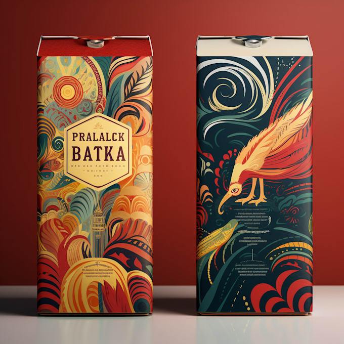 Amazing mock up 3d illustration design packaging for you by Zurabaniki ...