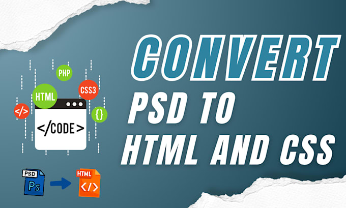 Convert psd, xd, figma to responsive html with bootstrap 5 or tailwind ...