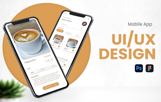 Create mobile ui ux design in figma by Artimist09 | Fiverr