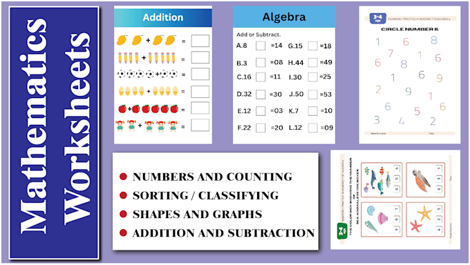 Create custom engaging and educational worksheets for kids by ...