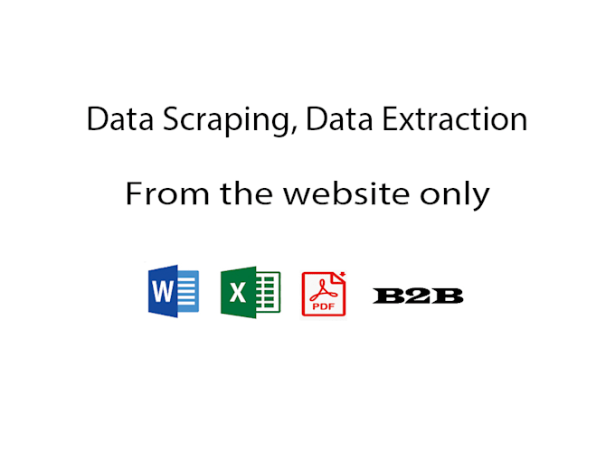 Do data entry, data extraction, and data collection by Joti007 | Fiverr