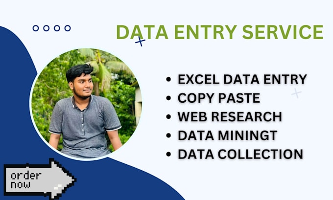 Do accurate data entry, copy paste, web scrap, pdf to excel by Raselahmedsiam | Fiverr
