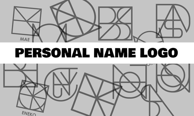 Design a minimalist modern name logo by Sapienslogo | Fiverr