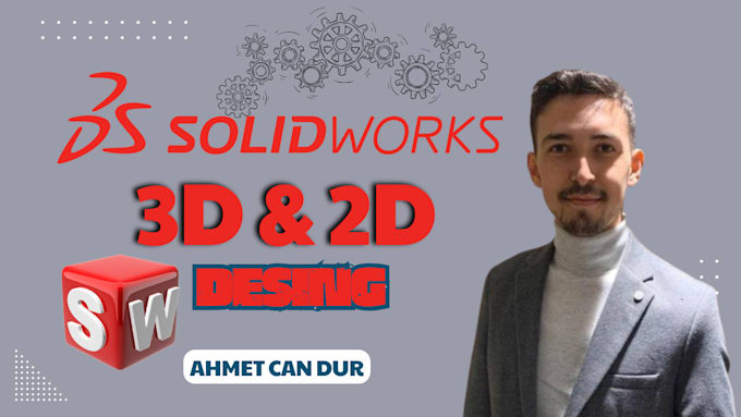 3d design and technical drawings by Ahmetcandur | Fiverr