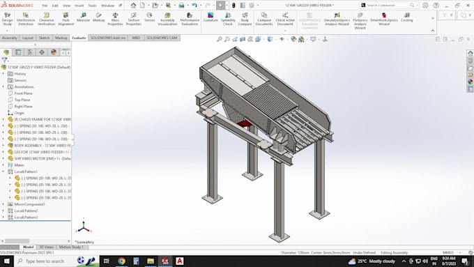 Do 3d modeling and rendering in solidworks with detailed drawings by ...