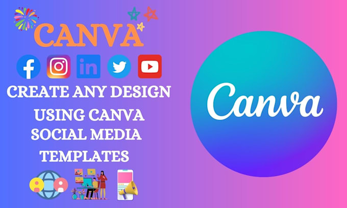Design social media posts using canva templates by Mdparves457 | Fiverr
