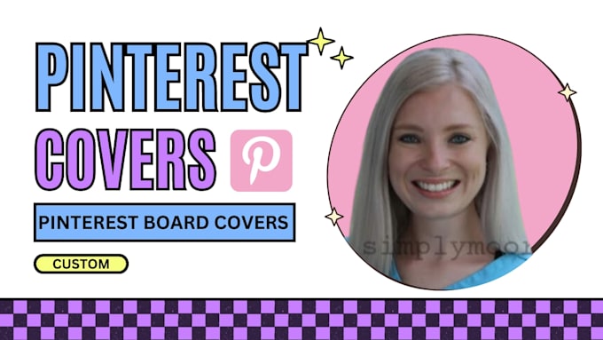 Create custom covers for your pinterest boards by Nkayet | Fiverr