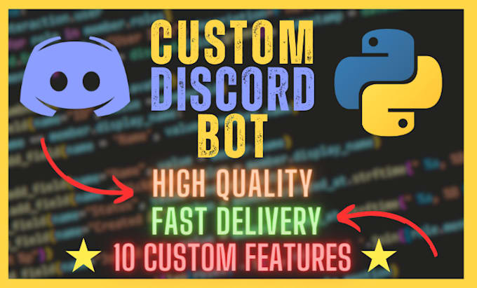 Make you the perfect discord bot with 10 custom features by Matthew ...