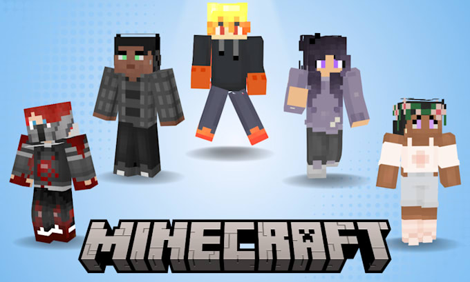 Create a minecraft skin by Mysinstonight | Fiverr