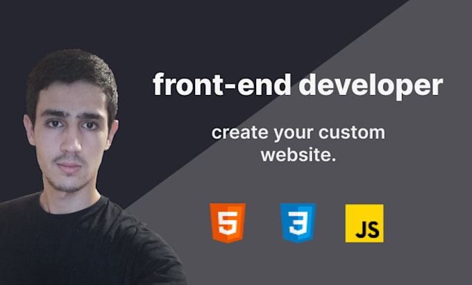 Create Your Website Or A Single Component Using Html Css And Javascript By Yassine Ramla Fiverr
