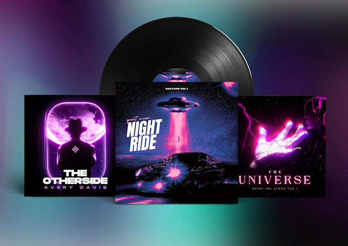 Unique album, podcast, mixtape, single, cd cover by Atifali860 | Fiverr