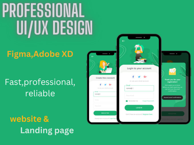 Create professional ux case studies and ui design by Figma_designn | Fiverr