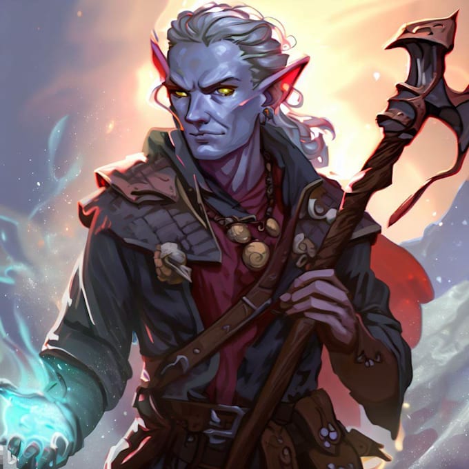 Draw dnd character art by Skunifsomee | Fiverr