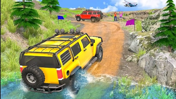 Develop 3d off road simulator games like bus, car, and truck any four ...