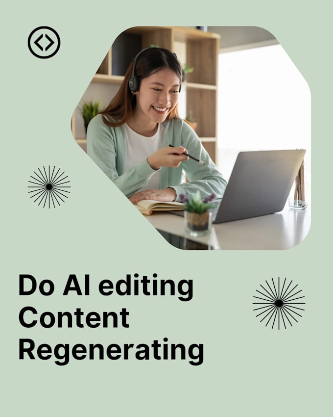 Do ai content editing by Saraakhtar927 | Fiverr
