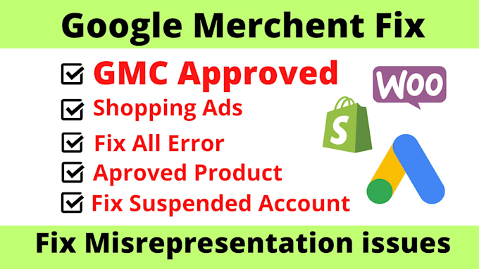 Fix google merchant center suspension and approved product by Marketing ...