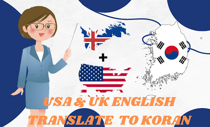 Professionally convert your english text to korean by Rimsha176 | Fiverr