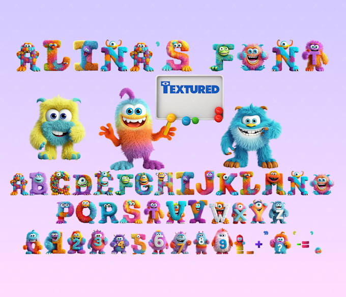 Create artistic textured fonts, 3d graphics and illustrations by ...