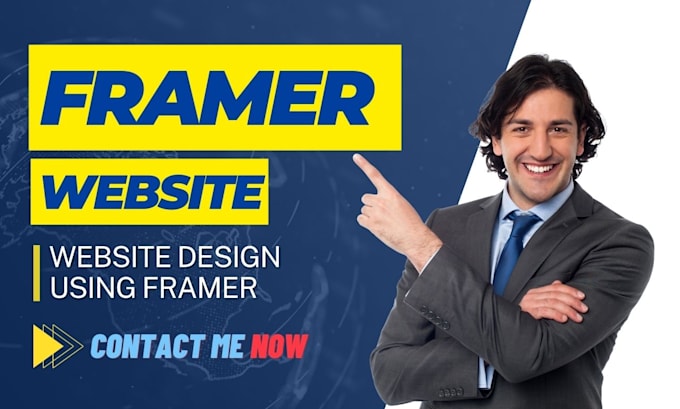 Design framer website, framer developer, framer animation design by ...