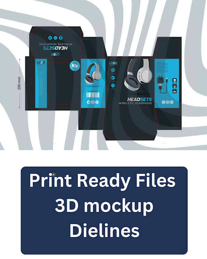 Create product packaging design with print ready files by Zafar6122 ...