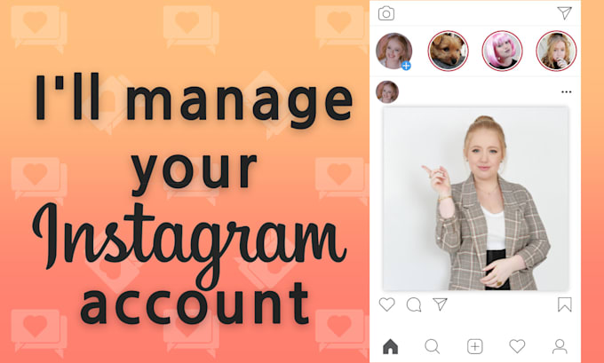 Manage your instagram account by Sarimsger | Fiverr