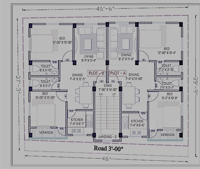 Design Architectural 2d 3d Floor Plans In Autocad By Shahbaba1122 Fiverr