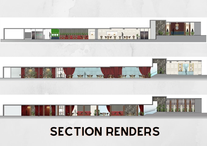 Create high quality section views with photoshop by Kamalinia | Fiverr