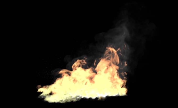 Simulation flame effect in houdini and other effect by Yongdrxco | Fiverr