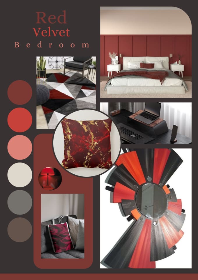 Create a concept board for any room in your house by Jozeflionel | Fiverr