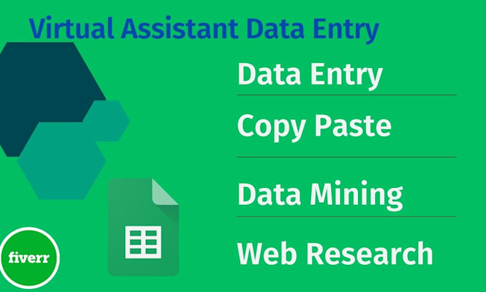 Do perfect data entry and internet research by Nazmul_h2 | Fiverr