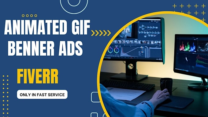 Create animated banner gif ads by Farhanmalik777 | Fiverr