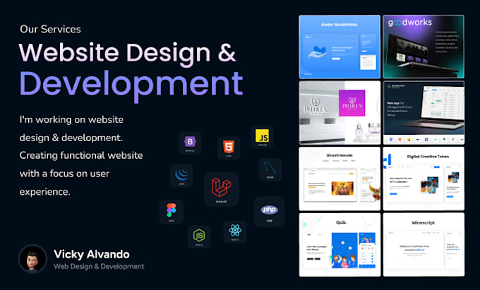 Design and development website with laravel by Vickyalvandobor | Fiverr
