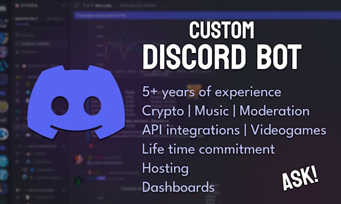 Develop a profesional custom discord bot by Jonathan_fm_dev | Fiverr