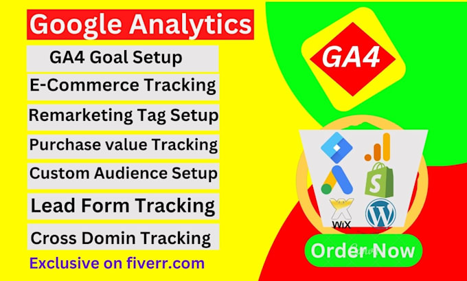 Fix or setup google analytics 4, ga4 ecommerce tracking, conversion tracking gtm by ...