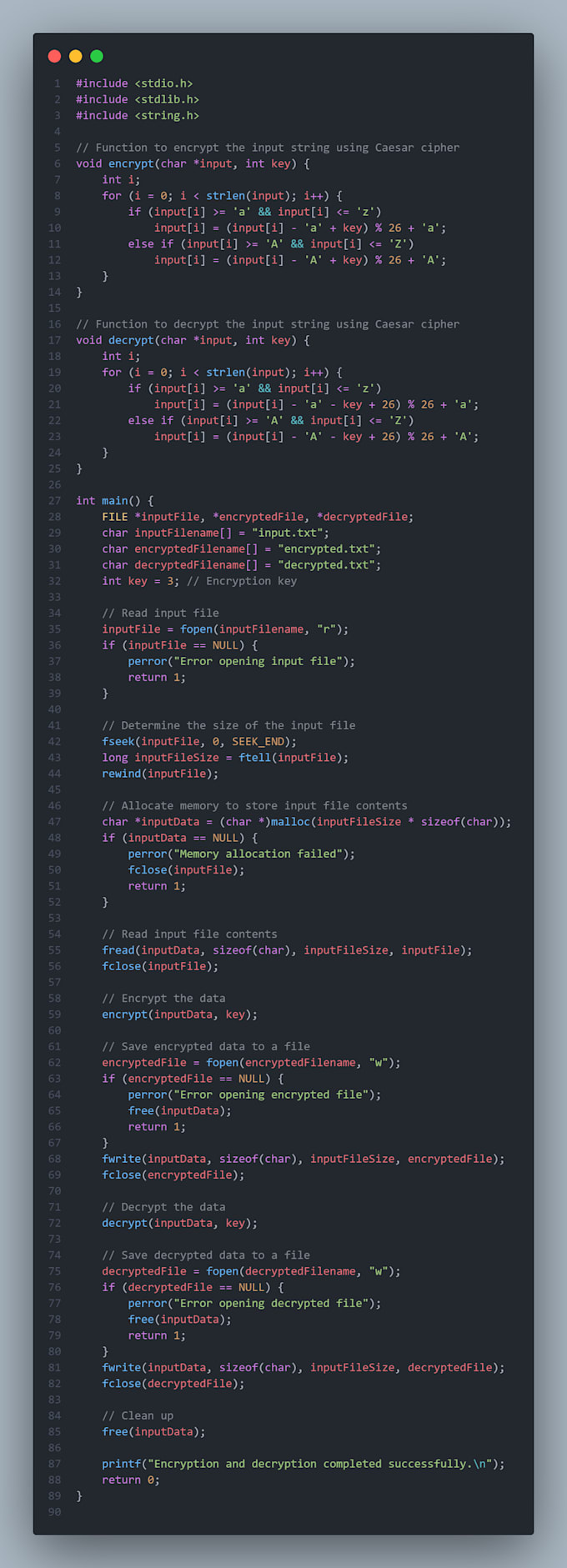 Create c programming solutions for your projects by Anindyaprayoga | Fiverr
