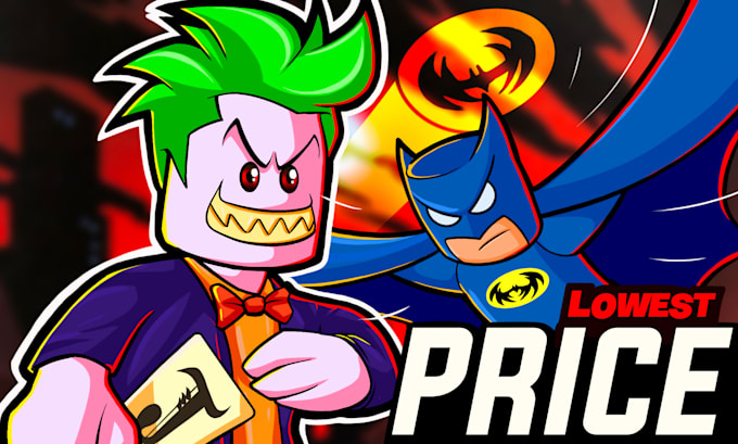 Draw unique cartoon youtube twitch thumbnails banners by Sheyne_sl | Fiverr