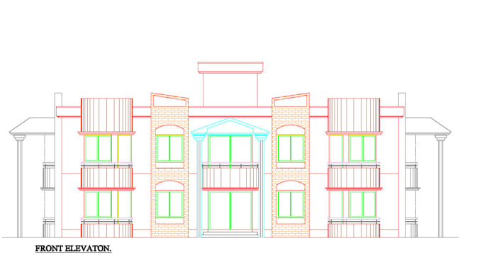 Draw 2d elevation in autocad by Unique_23 | Fiverr
