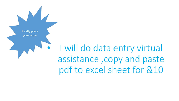 Do copy typing and form filling by Kagunya_peris | Fiverr