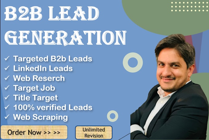 Do b2b lead generation, demand generation, email listing by Abdullaharmy | Fiverr