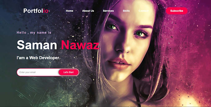 Frontend web development, html , css by Samannawaz12345 | Fiverr Frontend web development, html , css by Samannawaz12345 | Fiverr