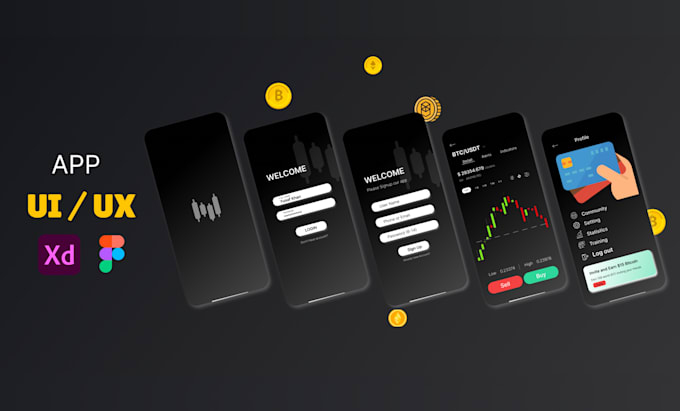 Design uiux, amazing app uiux in figma uiux by Yusaf_khan | Fiverr