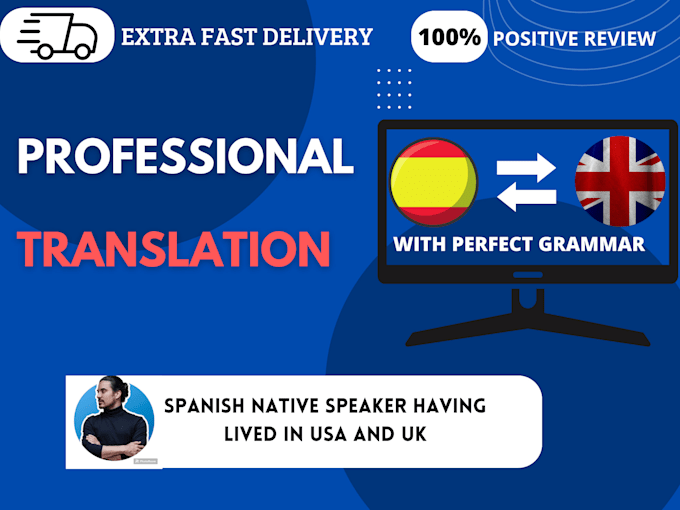 Translate document books from english to spanish by Arnoldft | Fiverr