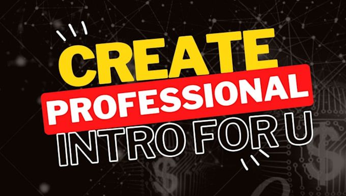 Make professional animated intro for you by Baby_ff | Fiverr