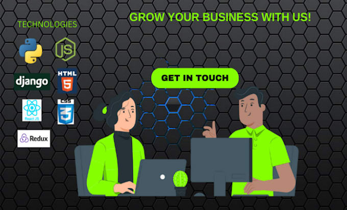Do Website Development Using React Js Html Css Javascript Python And Django By Arcman123