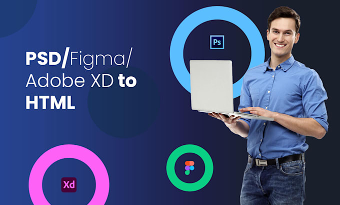 Convert psd figma adobe xd to html by Jawad360 | Fiverr Convert psd figma adobe xd to html by Jawad360 | Fiverr