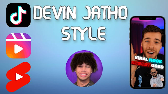 Make short form videos in devin jatho style by Fastmediagroup | Fiverr