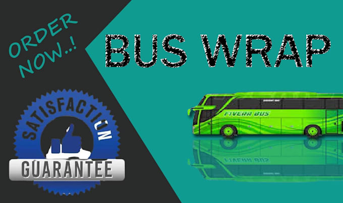 Design unique bus wrap for you by Graphicdesig63 | Fiverr